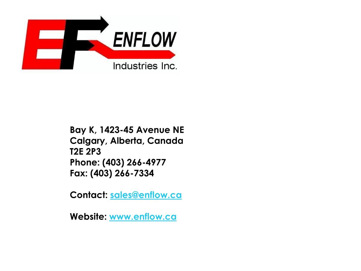 Enflow Presentation – Enflow Industries