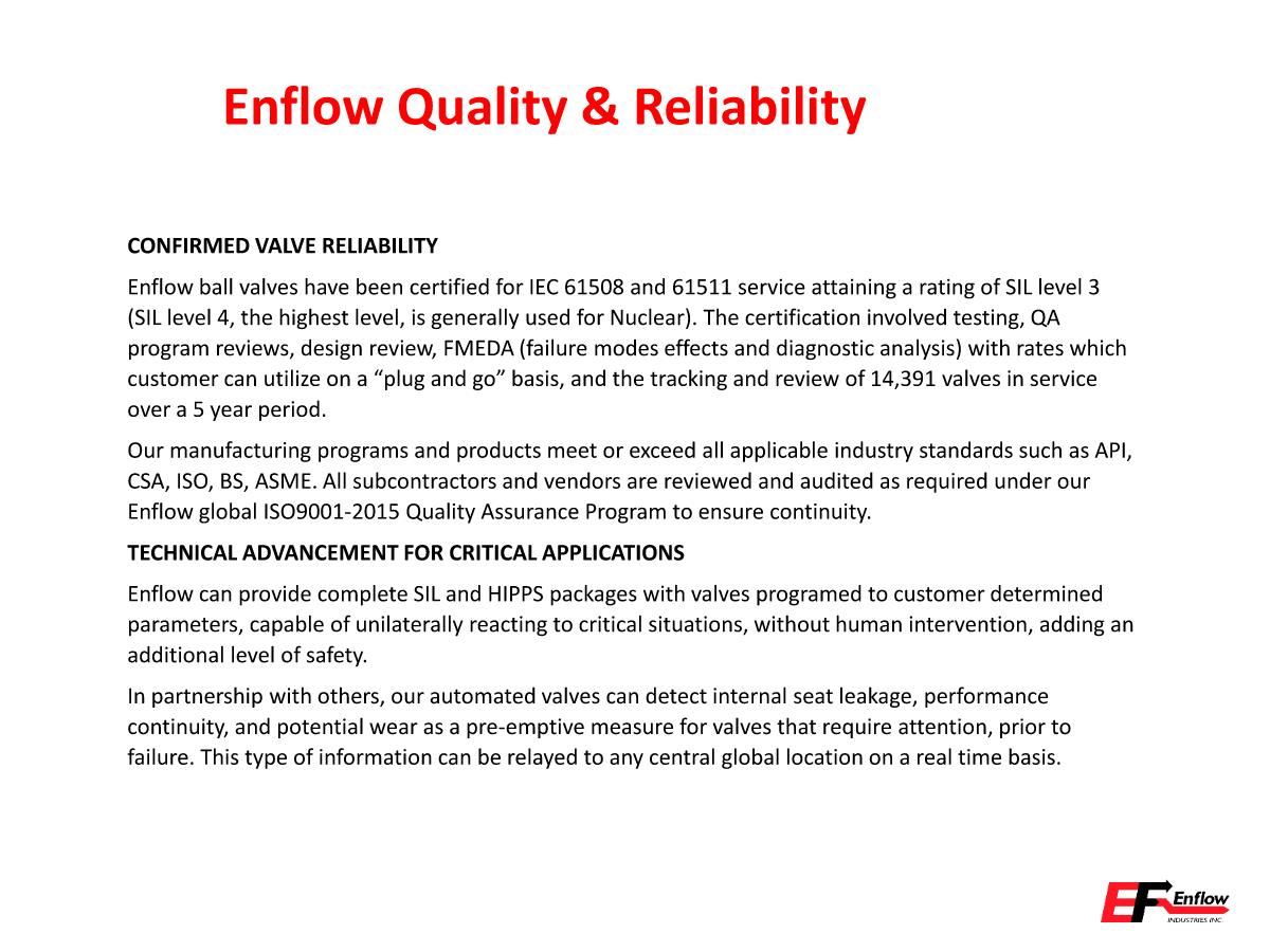 Enflow Presentation – Enflow Industries